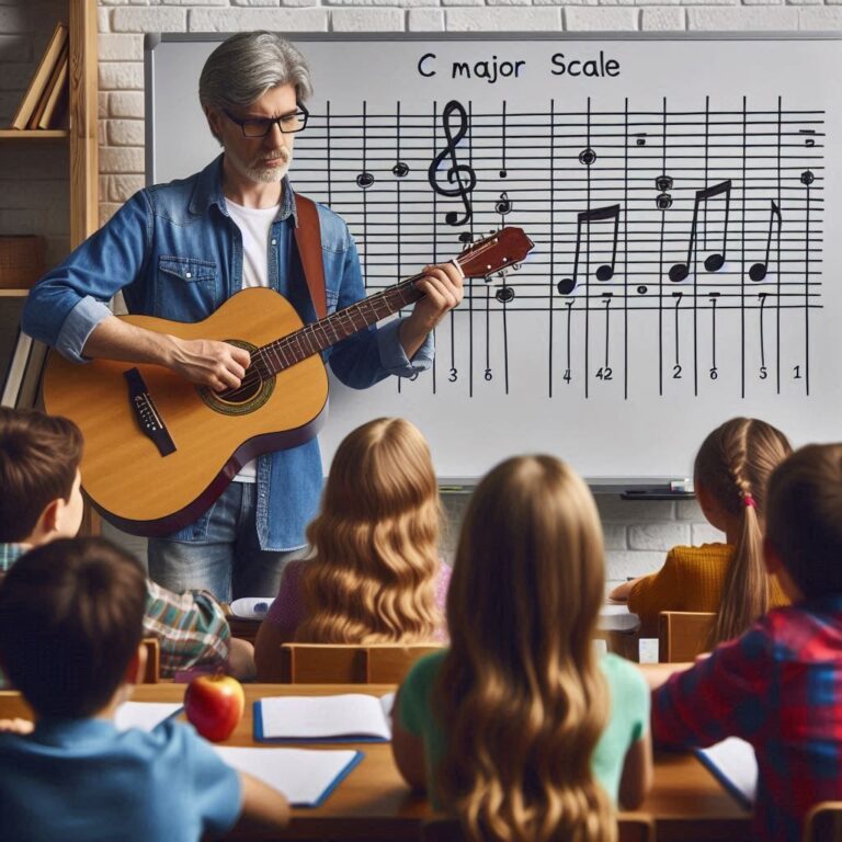 intervalos musicais por números no violão - Violão Numérico